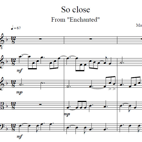 Stream So Close (with vocals) - Enchanted (Disney) String Quartet ...
