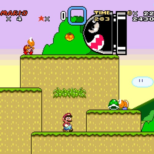 Super Mario World Bush