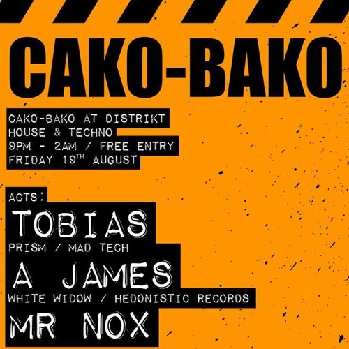 Stream A James - CAKO-BAKO @ Distrikt 19/08/16 by A James | Listen ...