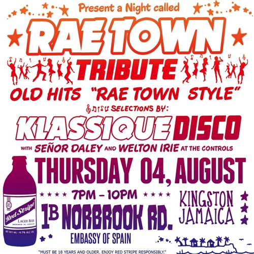 Stream Rae Town Old Hits Tribute August 4 2016 at Embassy of Spain by ...