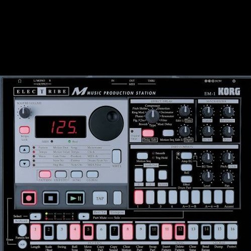 Stream Korg Electribe EM - 1 Underground Club Techno Electro Pattern ...