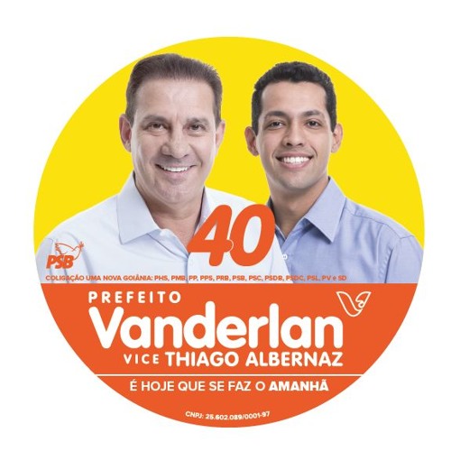 Stream Vanderlan Cardoso | Listen to Goiânia é 40, Goiânia é Vanderlan ...