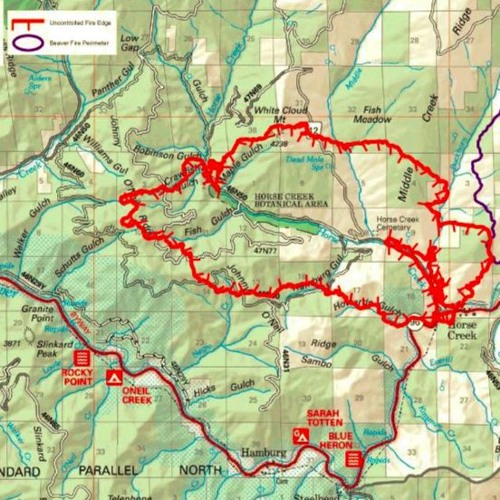 Stream Tuesday Fire Update: Gap Fire Grows to 8,820 Acres by KMUD News ...