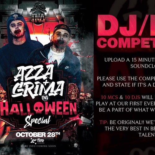Stream BO MC COMP ENTRY: AZZA & GRIMA HALLOWEEN SPECIAL (DJ INSPEKTA ...