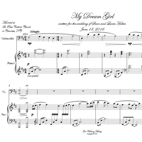 Stream My Dream Girl (for the Wedding of Sean and Lucia Huber) by ...