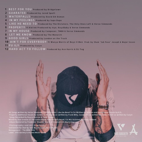 In My Feelings (Prod by Supa Dups) by Verse Simmonds | Free Listening ...