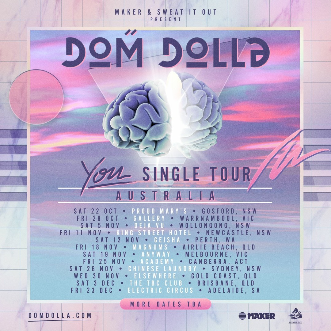 Stream ⠶ DOM DOLLA // YOU ⠶ TOUR MIX ⠶ by ⠶ Dom Dolla's Dancefloor ...