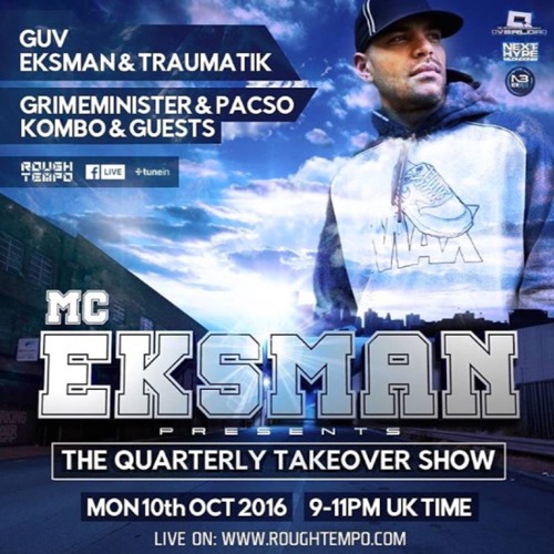 Stream DJ GUV // MC EKSMAN // MR TRAUMATIK // ROUGH TEMPO 2016 LIVE by ...