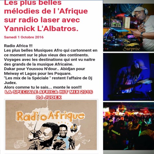 Stream HIT AFRICA 100% RADIO LASER LA SPECIALE - DJ JUDEX by DJ JUDEX ...