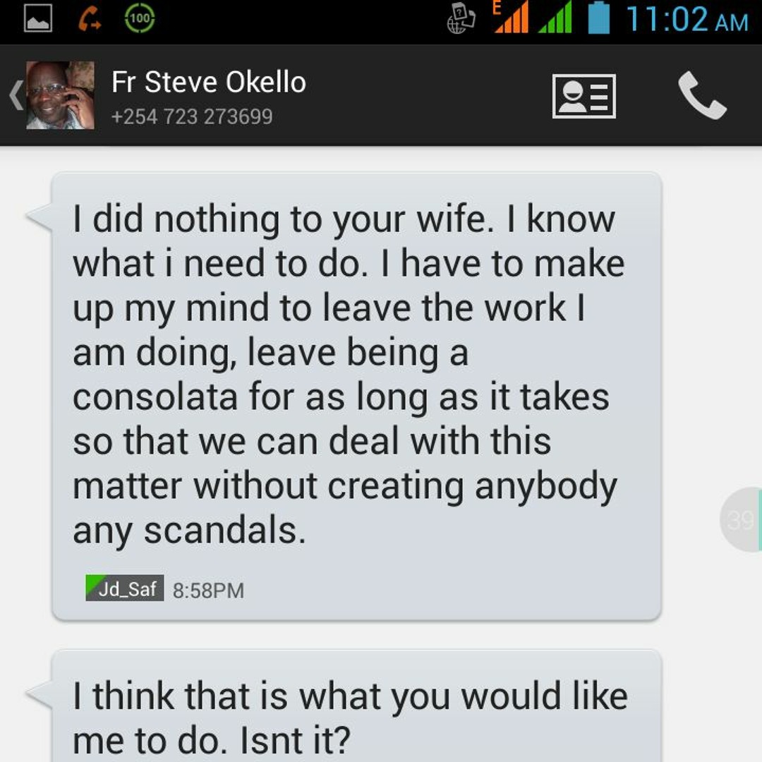 Stream Fr. Stephen Okello explained by his own Elder blood Sister. by ...