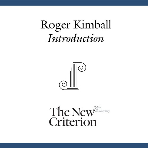 Stream Roger Kimball introduces "The Future of Permanence" by The New ...