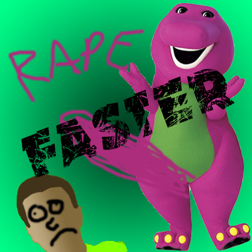Barney The Dinosaur With A Gun
