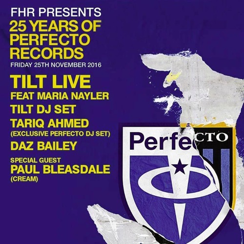Stream FHR Presents Perfecto 25... Scott Callis by Kalis | Listen ...