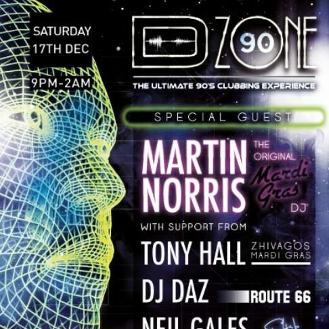 Stream Tony Hall - DZ0NE - The Ultimate 90's Clubbing Experience Promo ...