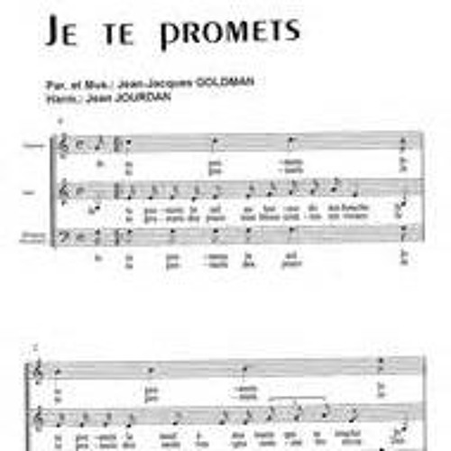 Stream Je te promets (French cover song) by Dominique Briand | Listen ...