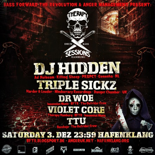 Stream VIOLET CORE - Therapy Sessions Hamburg Promo Mix by Bass Forward ...