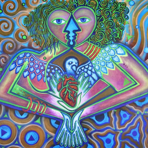 Stream ONE LOVE POEM inspired by my painting by Adelaide Marcus ...