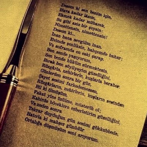 Stream İbrahim Mantı - Desem ki.. (Cahit Sıtkı Tarancı) by BEM | Listen ...