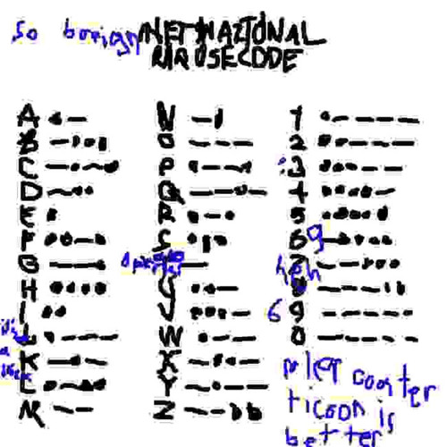 Stream 40 - cool and new web comic: morse code edition - Cool and New ...