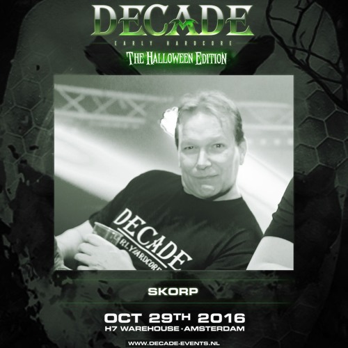 Stream Skorp - Live @ Decade - The Halloween Edition by DecadeEvents ...