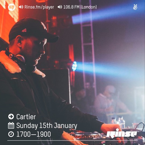 Stream Rinse FM Podcast - Cartier - 15th January 2017 by Rinse FM ...