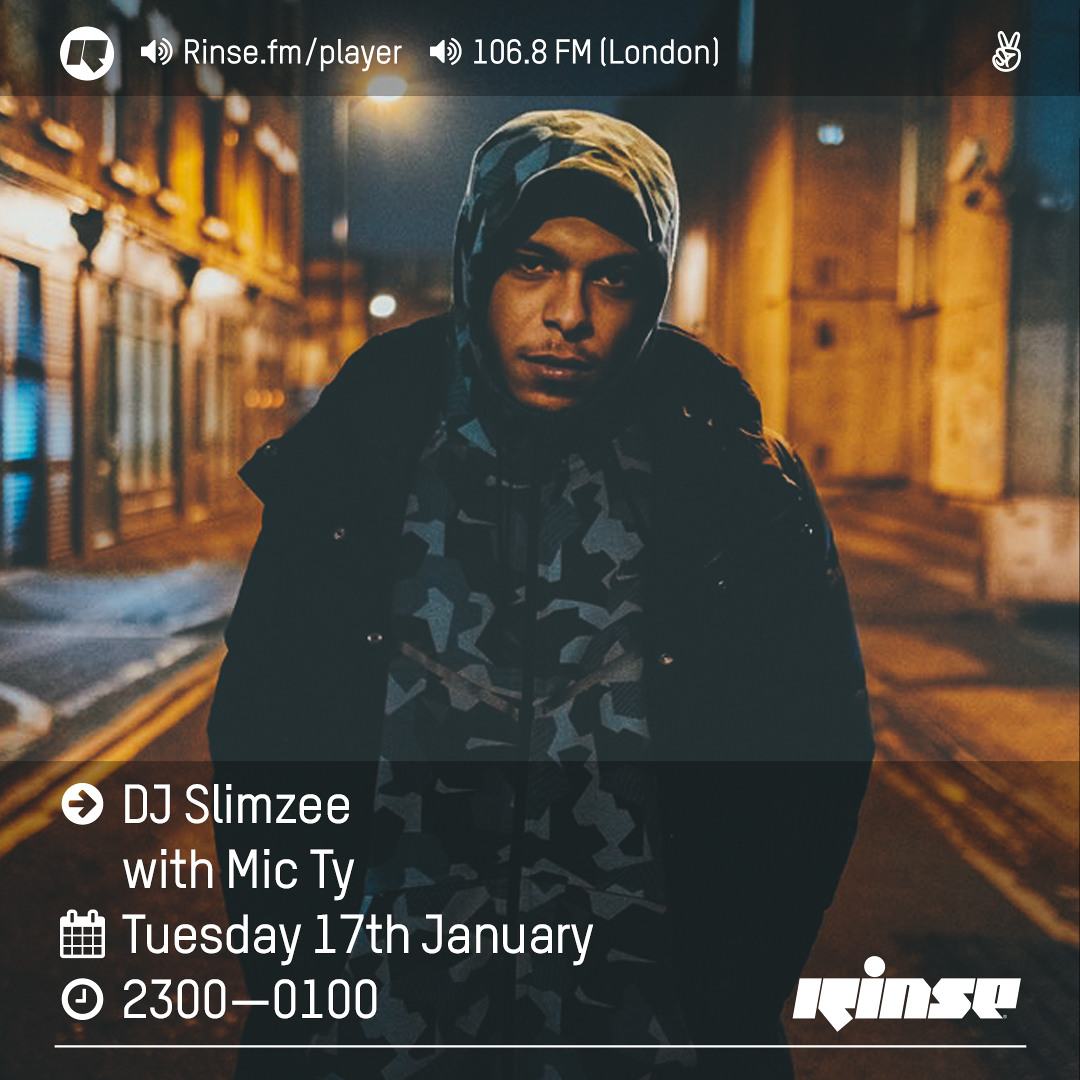 Stream Rinse FM Podcast - Slimzee w/ Mic Ty - 17th January 2017 by ...