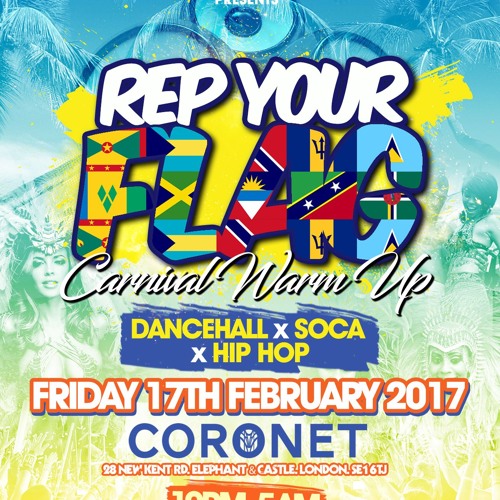 Stream Rep Your Flag - Fri 17th Feb - Dancehall Mix (Mixed by DJ Coolie ...
