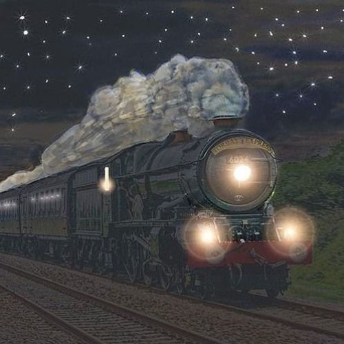 Midnight Train Tracks