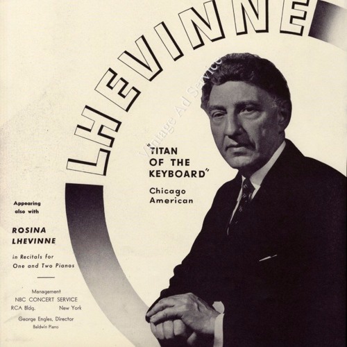 Stream Liszt: Gondoliera. Venezia e Napoli No 1. Josef Lhévinne 1929 on ...