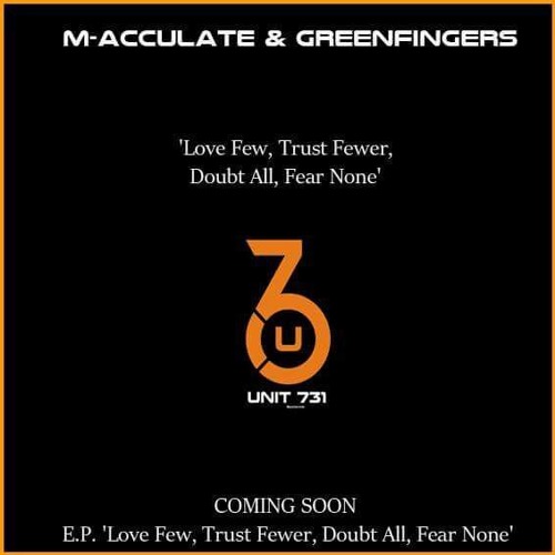 Stream Love Few, Trust Few, Doubt All, Fear None - M - Acculate Prod ...