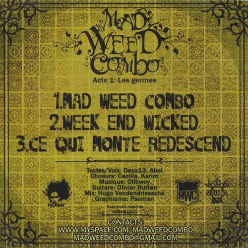 Stream DeuxTreize | Listen to MAD WEED COMBO playlist online for free ...