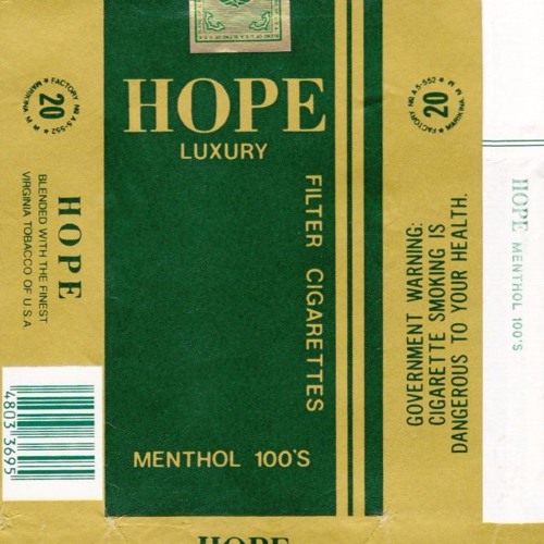 Stream episode HOPE Luxury Cigarettes Radio Commercial 1994 by Lian Las ...