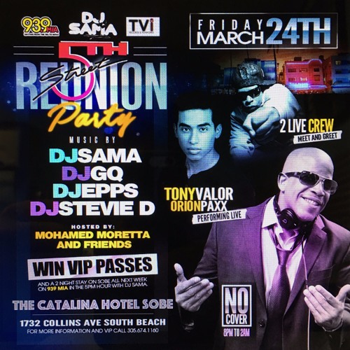 Stream DJ SAMA 5TH ST REUNION PARTY by Dj Sama's Feel Good Mixes ...