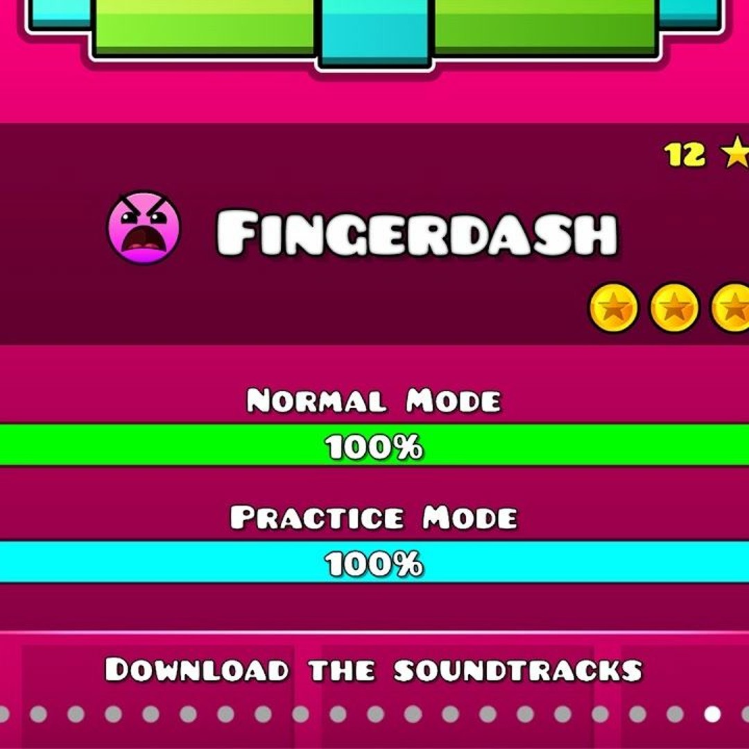 Stream Geometry Dash Fingerdash by Killer B | Listen online for free on ...