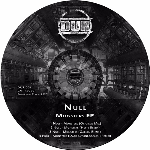 Stream Dark Underground Records | Listen to Null - Monsters EP ...