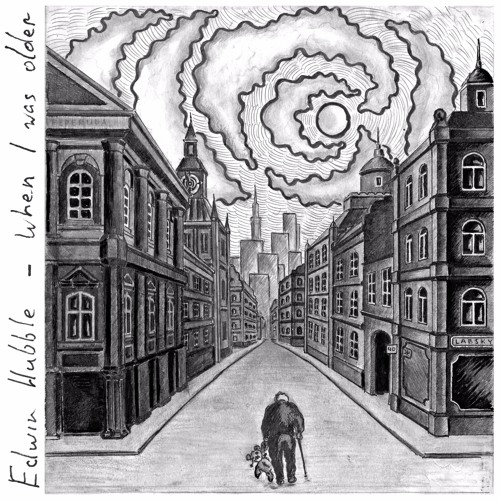 Edwin Hubble Drawing