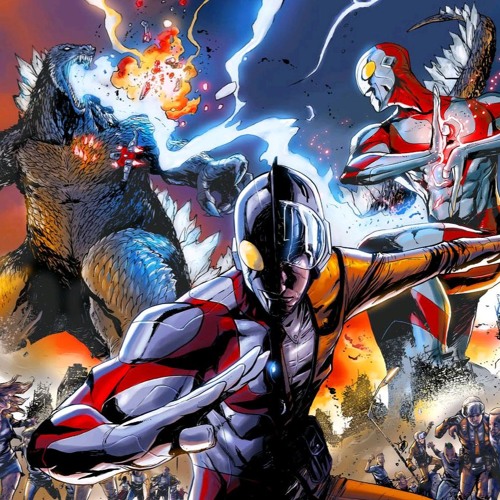 Ultraman And Godzilla Ep 1