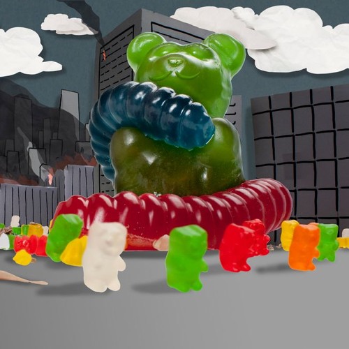 Gummy Worms And Gummy Bears
