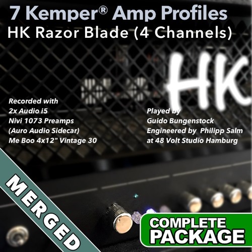Stream Kemper Amp Profiles of the HK Razor Blade - Merged by Guido ...
