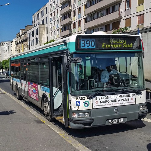 Stream [RATP] Renault Agora Line [VOITH]- 8187 - Ligne 390 by MRSY ...