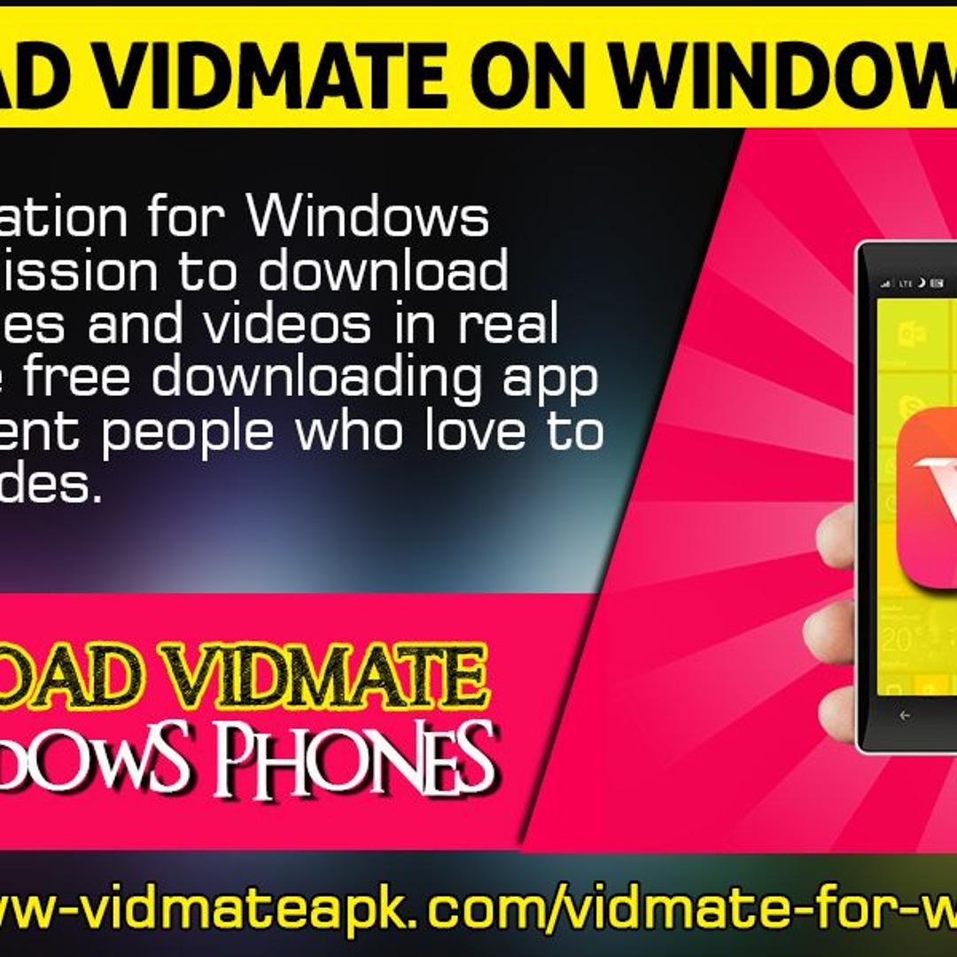 Stream Download Vidmate On Windows Phone by Vidmate Apk | Listen online ...