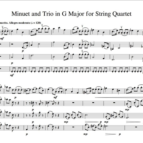 What Is Minuet And Trio Form In Music