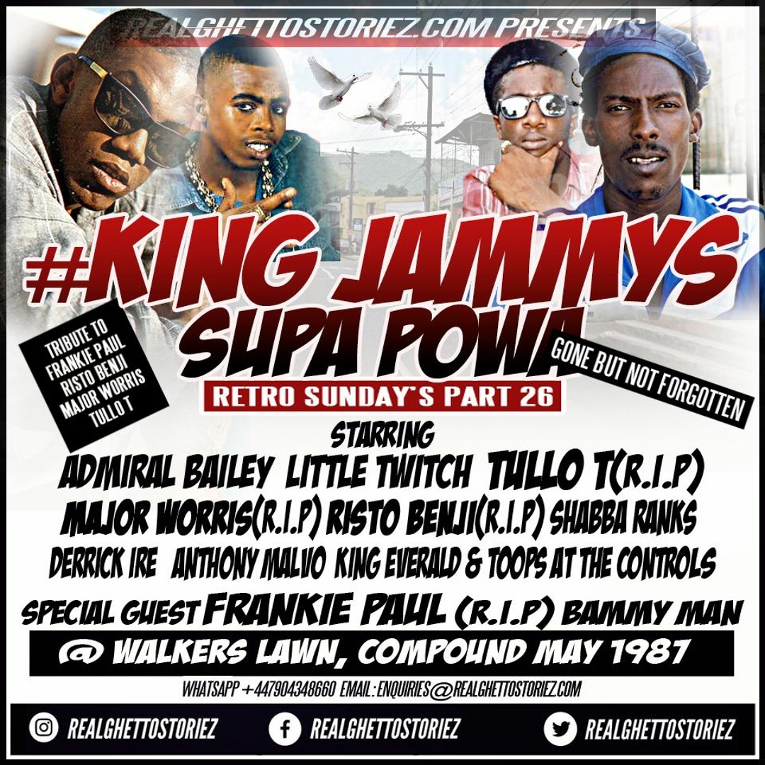 Listen to RETRO SUNDAY'S PART 26 - KING JAMMYS LS STONELOVE LS ROOTS ...
