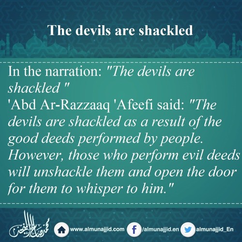 Stream Explaining The Meaning Of The Devils Being Shackled by unlimited ...
