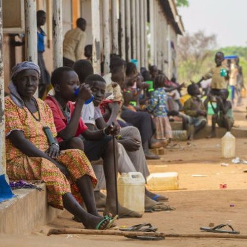 Stream Water scarcity a huge problem in Uganda refugee camps for South ...