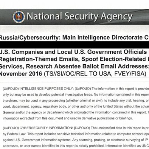 Stream How an Office Printer Led to a Bombshell Leak – and Charges of ...