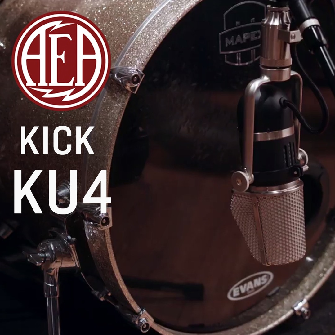 Stream Kick With OHs - KU4 - AEA Listening Library by AEA Ribbon Mics ...