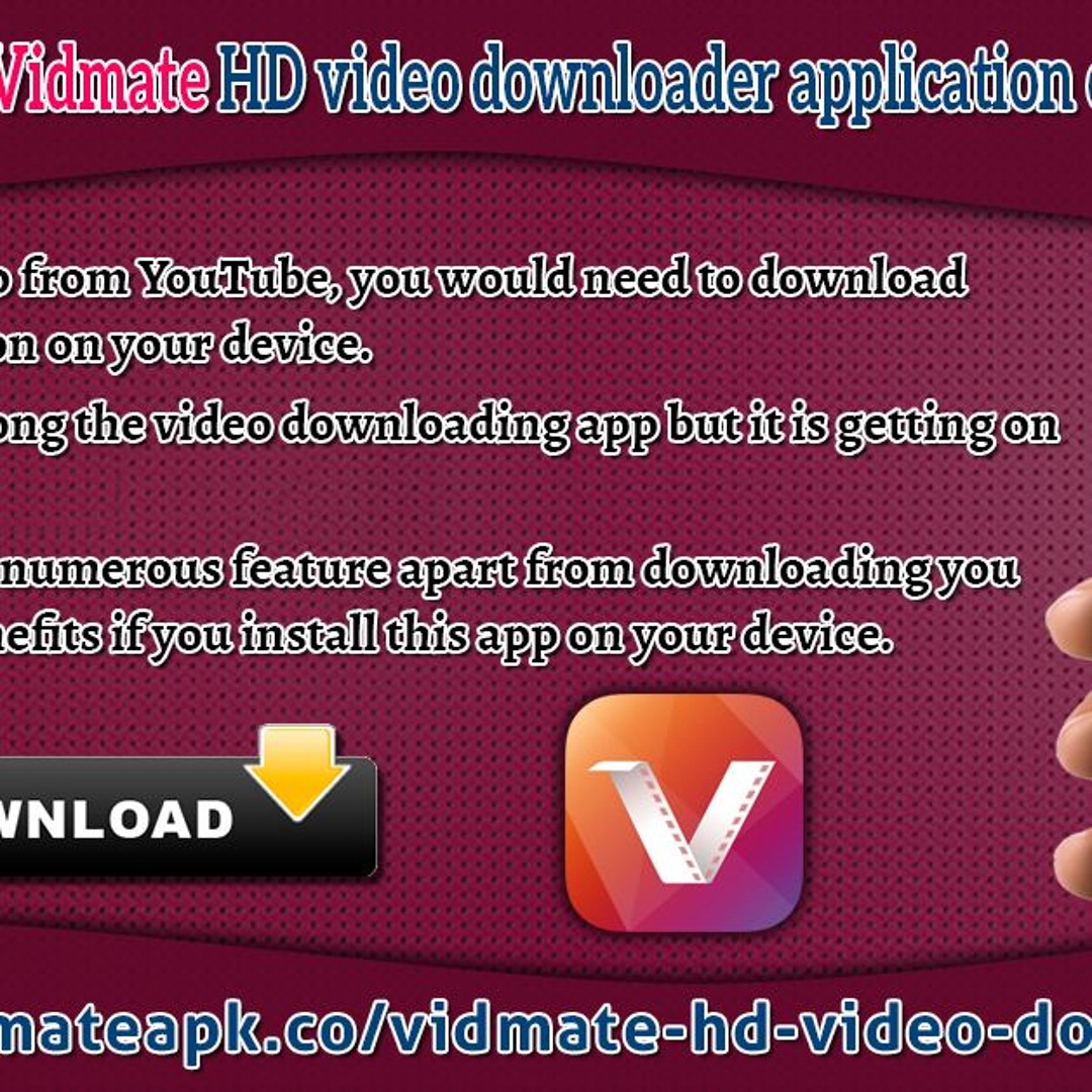 Stream How To Download Vidmate HD video Downloader Application on ...