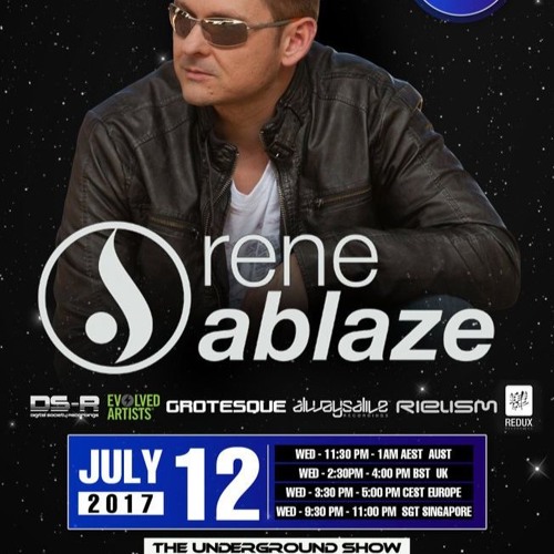 Rene Ablaze - KISS FM Producer Set 2017-07-12
