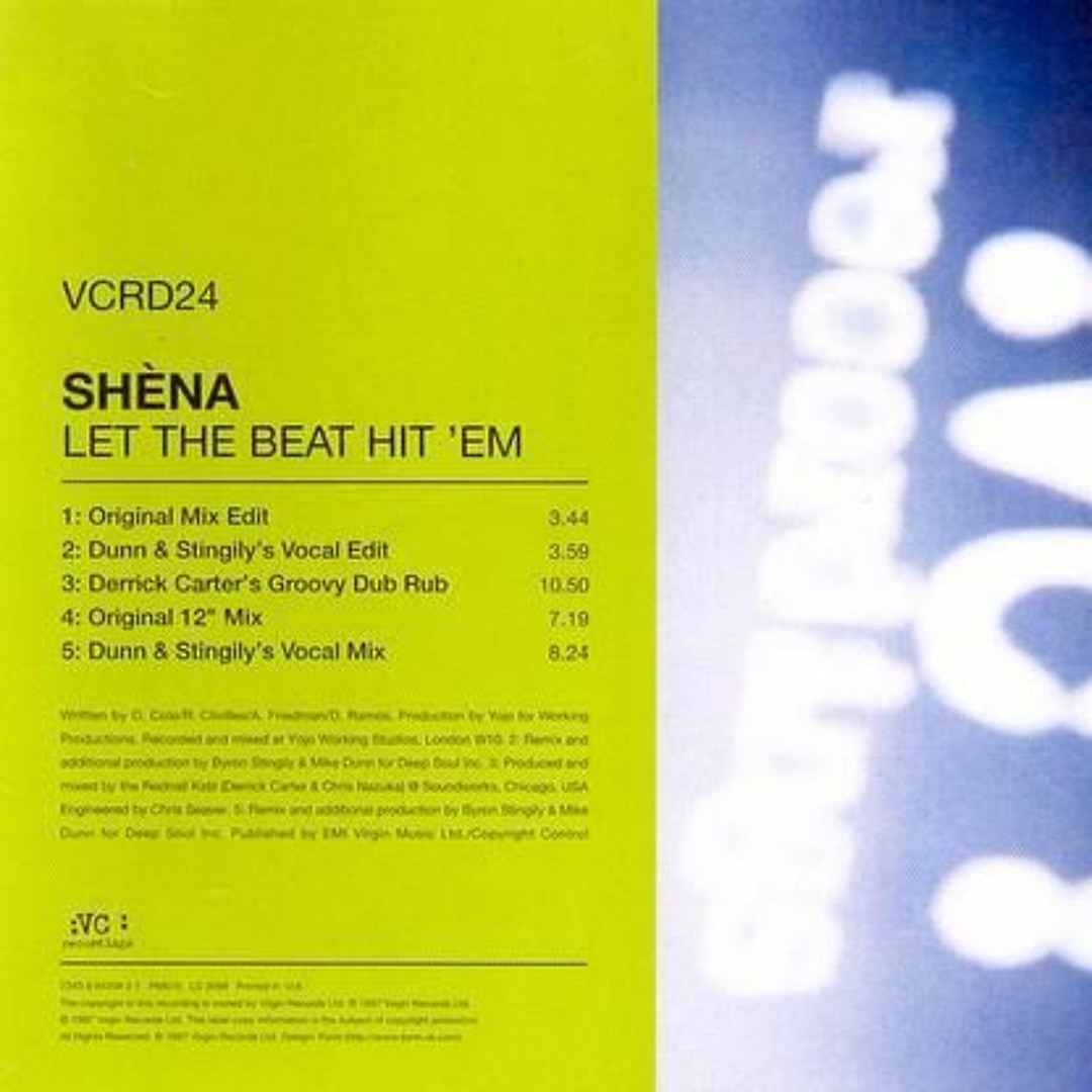Stream Shèna - Let The Beat Hit 'Em [Original 12" Mix] by Philip ...